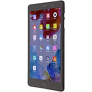 Tablet, 8 Inch Black Tablet for 9.0, 1920x1200 Full Display HD Tablet, 4GB RAM 64GB ROM 4G LTE Tablet, Dual SIM Dual Standby PC Tablet for Game, Study, Life (EU Plug)