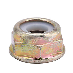 HCJspring 2Pcs Blade Nut Universal M10x1.25 Left Hand Thread Blade Nut String Trimmer Replacements for Brush Cutter Gear Head Blade Case Accessories