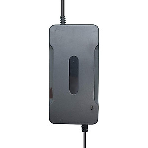 54.6V 3A AC/DC Power Adapter Supply Charger for 48V 13S Lithium Li-ion Battery Pack with 5.5x2.5mm DC Plug and 5.5x2.1mm Adapter