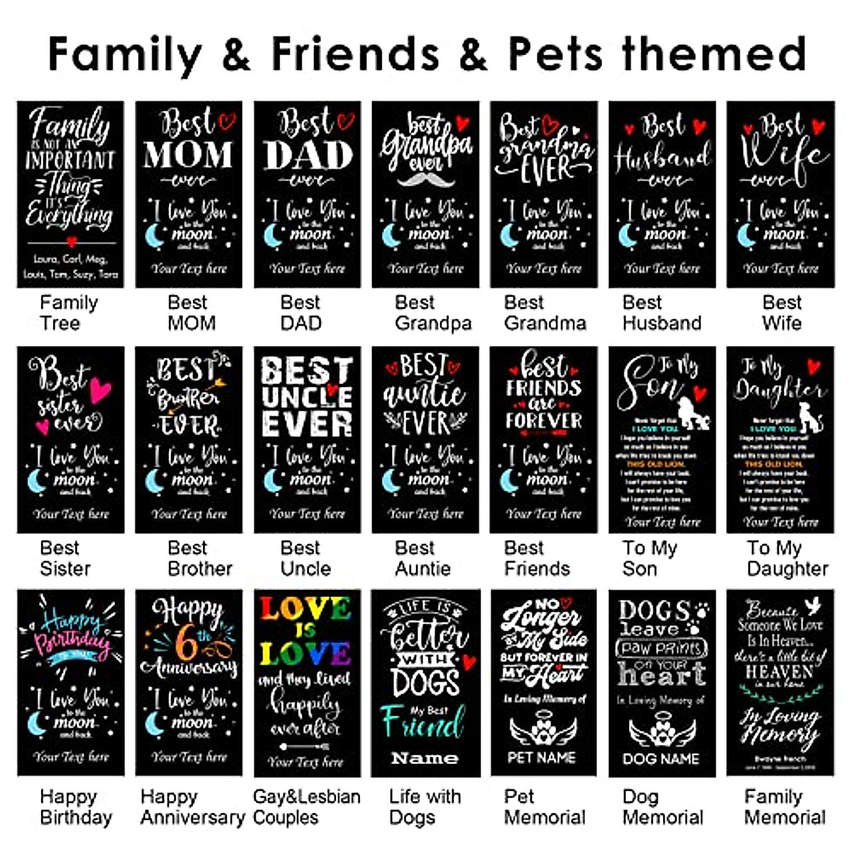 NIWAHO-THROWS MADE Custom Blanket with Photos Collage Throw Blankets 50 x 60 inch Personalized Morther's Day, Customized Family Pictures Blankets