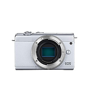 Camera EOS M200 Micro SLR Digital Camera Home Travel HD Camera Digital Camera (Color : W)