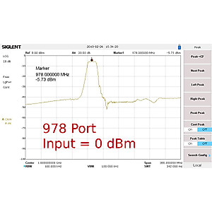 Stratux 1090 MHz + 978 MHz Splitter and Saw Filter