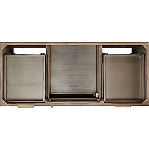 Signature Hardware 953350-48-RUMB-1 Frey 48" Free Standing Single Vanity Cabinet Set with Wood Cabinet, Vanity Top and Rectangular Undermount Sink - Single Faucet Hole