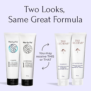 Tru Alchemy Shampoo & Conditioner - Best Shampoo and Conditioner for Dry Damaged Hair - Speed Up Hair Growth and Boost Volume, 9 fl oz.