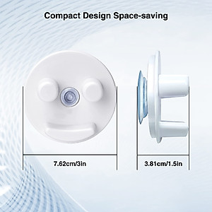 Omoojee Sponge Holder, 2 Pack Suction Sponge Organizer for Kitchen and Bathroom, Sponges Not Included