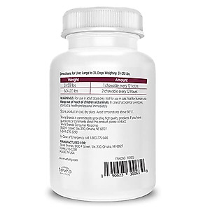 Vetality Canine Aspirin for Dogs | Fast Pain Relief | Small to Medium Dogs | Liver Flavor | 75 Chewable Tablets