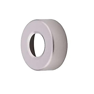 Generic 20mm Aluminum Vial Crimp Seals and Caps 1000pk Silver, A20MSAVC100