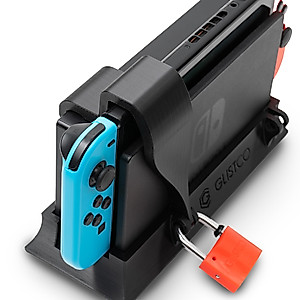 Glistco Dock N' Lock Compatible with The Original Nintendo Switch and Switch V2
