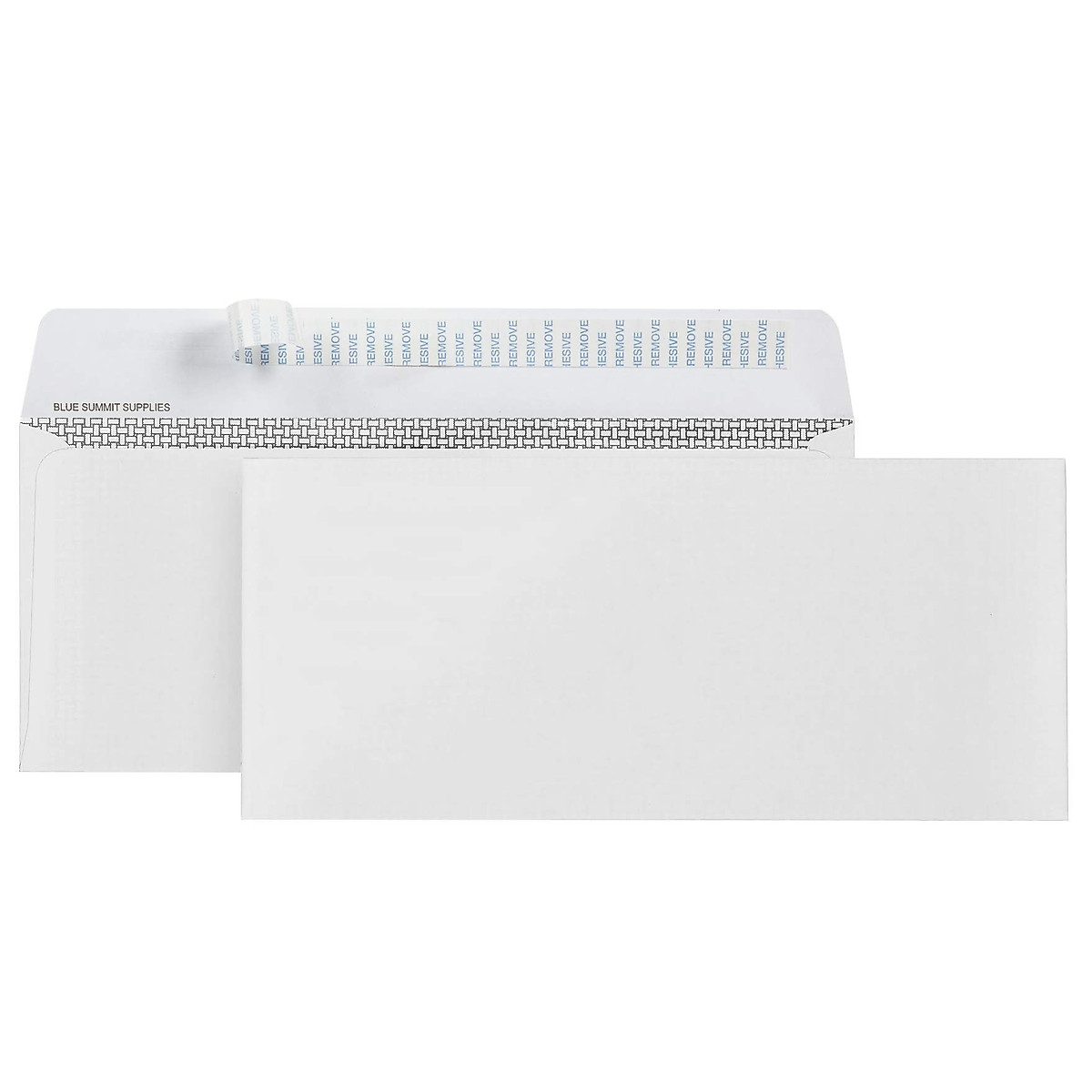 500 No. 10 Self Seal Security Envelopes - 10 Envelopes Self Seal Designed for Secure Mailing - Security Tinted with Printer Friendly Design - Number 10 Size 4 1/8 x 9 ½ Inch - Pack of 500