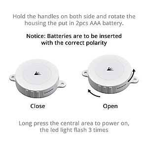 Feasycom Dialog DA14531 chip 10 Years Battery Life Waterproof BLE 5.1 Could be Fixed Beacon Eddystone iBeacon Tag Support Android & iOS Devices