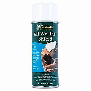Cadillac All Weather Shield - Leather and Fabric Protector Spray 10.5 oz