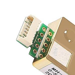 AITRIP 1PCS MH-Z19B Infrared Carbon Dioxide Monitor Sensor CO2 Detection Sensor Module UART PMW Wave Output 0-5000ppm+Cable