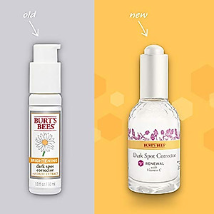Burt's Bees Renewal Dark Spot Corrector with Bakuchiol Natural Retinol Alternative, 1 Oz (Package May Vary)