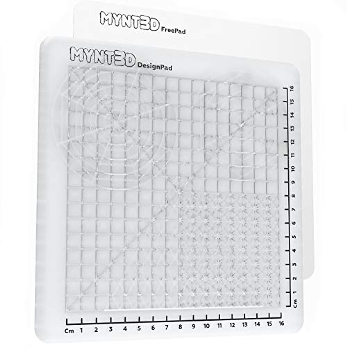 MYNT3D 3D Pen Mat Kit, DesignPad + FreePad & PLA 3D Pen Filament Refill Pack (10 Color, 3m Each)