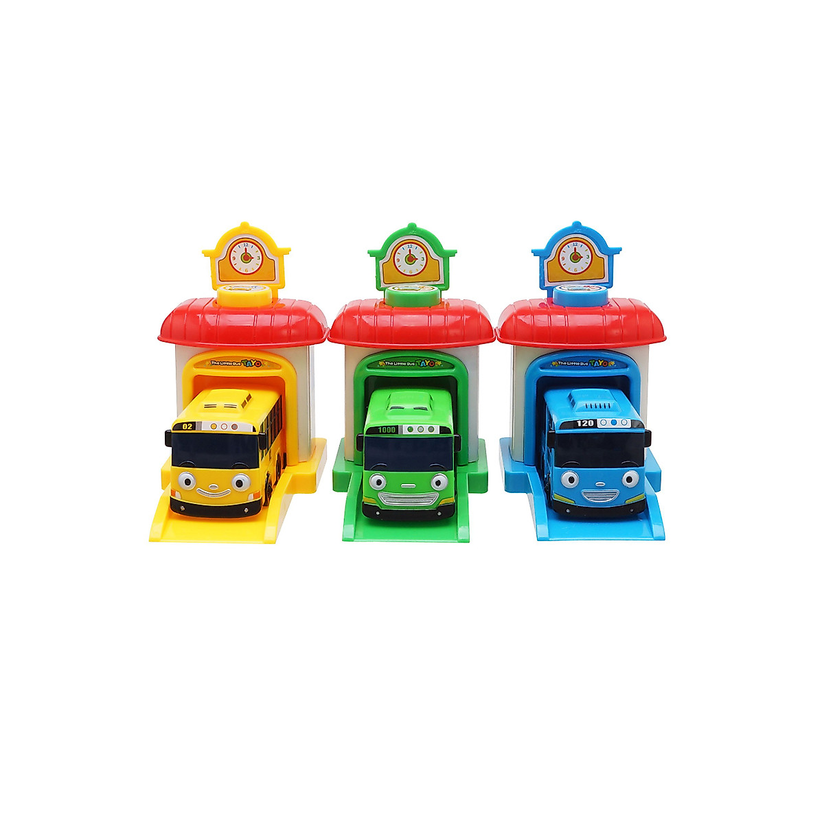 Tayo Rogi Lani Shooting-Car Station - The Little Bus Tayo Friends Toy Car