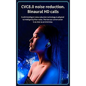 #m5o5b1 Wireless Bluetooth 5 1 Headset Power Display Stereo Earbuds Sport Headphone