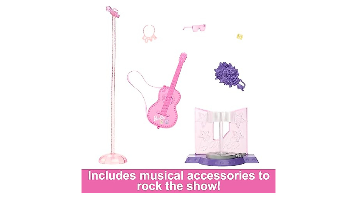 Barbie 65th Anniversary Pop Star Doll & Accessories
