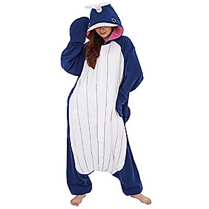 SAZAC Whale Kigurumi Onesie Costume Blue