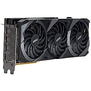 MSI Gaming GeForce RTX 3080 LHR 10GB GDRR6X 320-Bit HDMI/DP Nvlink Torx Fan 3 Ampere Architecture OC Graphics Card (Ventus 3X Plus)