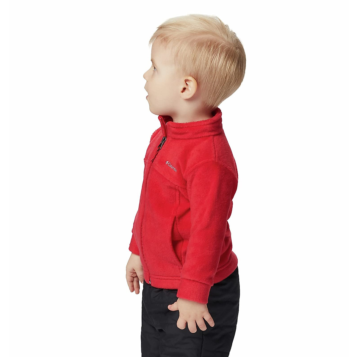Columbia Toddler Boys Steens Mt II Fleece, Mountain Red, 4T