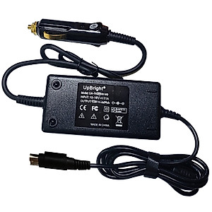 UpBright 4-Pin Car 19V DC Adapter Compatible with Philips Respironics SimplyGo Simply Go Mini 82211 MANGO120-19BK-PHI REF 1116818 Megmeet PA 15668 1116816 56292-101 MDP120-19-002 REF 1116819 Charger