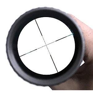 Grey Diamond Titanium 3-12x40 Rifle Scope with 30mm Tube and mounting Rings