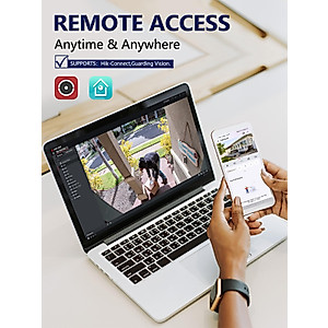 【Audio】Anpviz 16CH 4K 8MP IP PoE Security Camera System 4TB,16CH 4K H.265+ NVR & 16pcs Dome 8MP IP PoE Cameras, 98ft Night Vision,Wide Angle,24/7 Recording,Outdoor Indoor Waterproof IP67 SD Card Slot