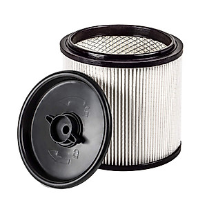 Vacmaster Hepa Material Fine Dust Cartridge Filter & Retainer, VCFH