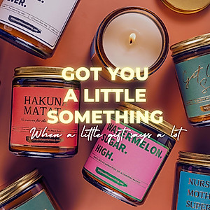 Got You A Little Something Gift Set for Wife - 2 Empowering Love Candles ; Romantic Gift Idea for Wife's Birthday | Couples Wedding Anniversary for Wife | Wife Gifts from Husband