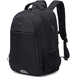 Abshoo Travel Anti Theft Laptop Backpack for Men & Women Backpack with USB Charging Port College School Bag (Black)