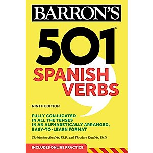 501 Spanish Verbs, Ninth Edition (Barron's 501 Verbs) (Spanish Edition)