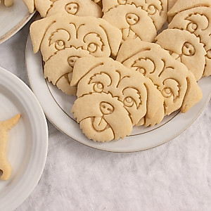 Border Terrier Face cookie cutter, 1 piece - Bakerlogy