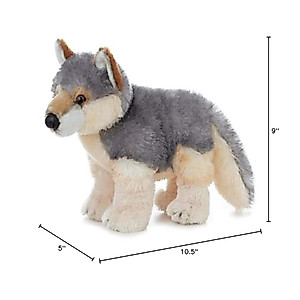 Aurora® Adorable Flopsie™ Wily™ Stuffed Animal - Playful Ease - Timeless Companions - Gray 12 Inches