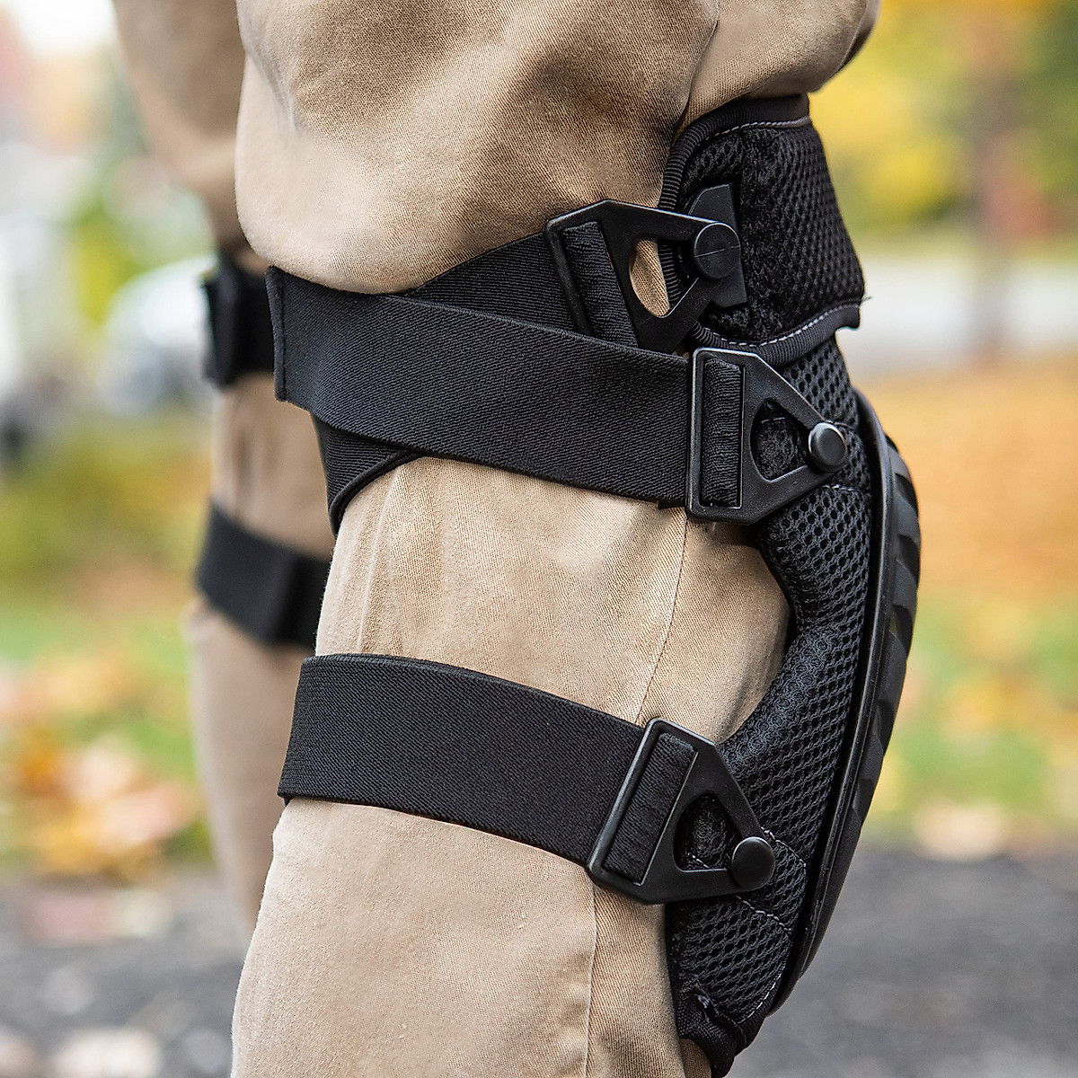 MAINEQUIP Knee Pads for Men Construction Knee Pads for Work Knee Pads for Men and Women Gel Knee Pads, Gardening, Indoor and Outdoor, 1 Pair