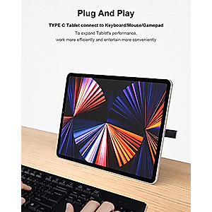 4 Pack USB C to USB Adapters + 4 Pack 6FT USB A to USB Type C Cable