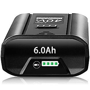 CaliHutt 【Upgrade 40V 6.0Ah Replacement Battery for Kobalt 40V MAX 2540C-06 High Capacity Lithium-ion Battery KB440-03 KB2540C-06 KB640-03 KB240-06 for Cordless Power Tools