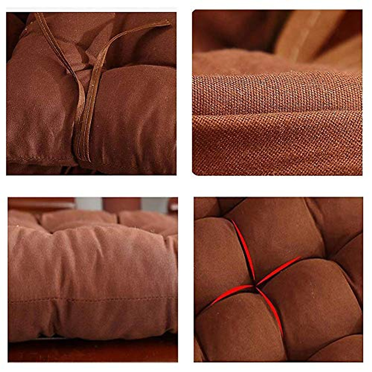 KRIDDR Thick Indoor Bench Cushion 2/3 Seater Rectangular Garden Chair Cushions Home Furniture Wooden Sofa Seat Cushion
