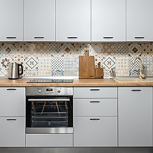 Ravinte 10 Pack Cabinet Pulls 5 Inch Matte Black Curved Drawer Pulls for Kitchen Cupboard Arch Pulls for Dresser Drawer Cabinet Hardware Come with Screwdriver