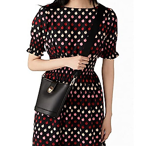 Kate Spade New York Audrey Mini Bucket Bag (Black)