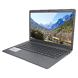 Dpofirs EZbook X3 Jumper Tech Notebook Computer Laptop, 4GB DDR3+ 64GB eMMC, for Dual‑core Processor, 13.3in 1080P IPS Screen 178° Wide Angle(110-240V)
