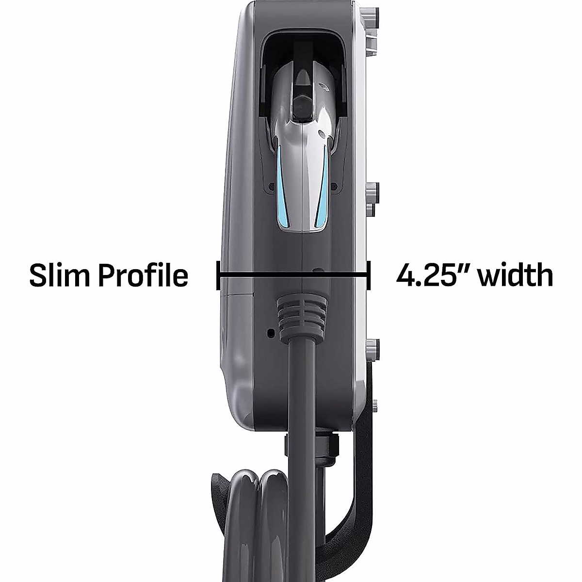Schumacher Electric Level 2 EV Charger 50 Amp 240V for NEMA 6-50 Plug or Hardwired Electric Vehicle Charger - 9X Faster Indoor/Outdoor Charging - Bluetooth/WiFi Connected