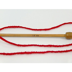 Red Baby Alpaca, Merino Wool Blend Yarn, Worsted 50 Grams (1.76 Ounces) 100 Meters (109 Yards)