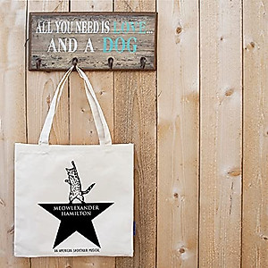 Pet Studio Art Meowlexander Hamilton Tote Bag