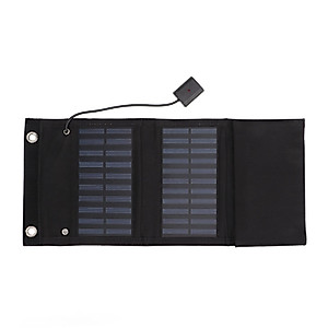 25W Portable Solar Panel Folding Bag for Laptops Car Batteries Carts Coaches Ships
