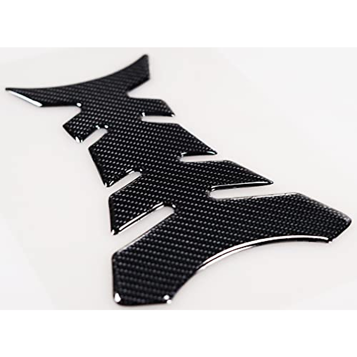 REVSOSTAR Real Carbon Powersports Gas Tank Protectors for Motorcycle - Gas Oil Fuel Tank Sticker Protector Decals Stickers Tank Pad Protector Motorcycle Stickers (8.07“)