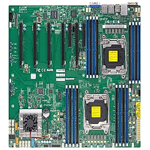Supermicro Motherboard MBD-X10DRG-Q-B Xeon E5-2600v3 LGA2011 DDR4 SATA Brown Box