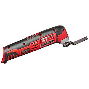 Milwaukee 2426-20 M12 12 Volt Redlithium Ion 20,000 OPM Variable Speed Cordless Multi Tool with Multi-Use Blade, Sanding Pad, and Multi-Grit Sanding Papers (Battery Not Included, Power Tool Only)