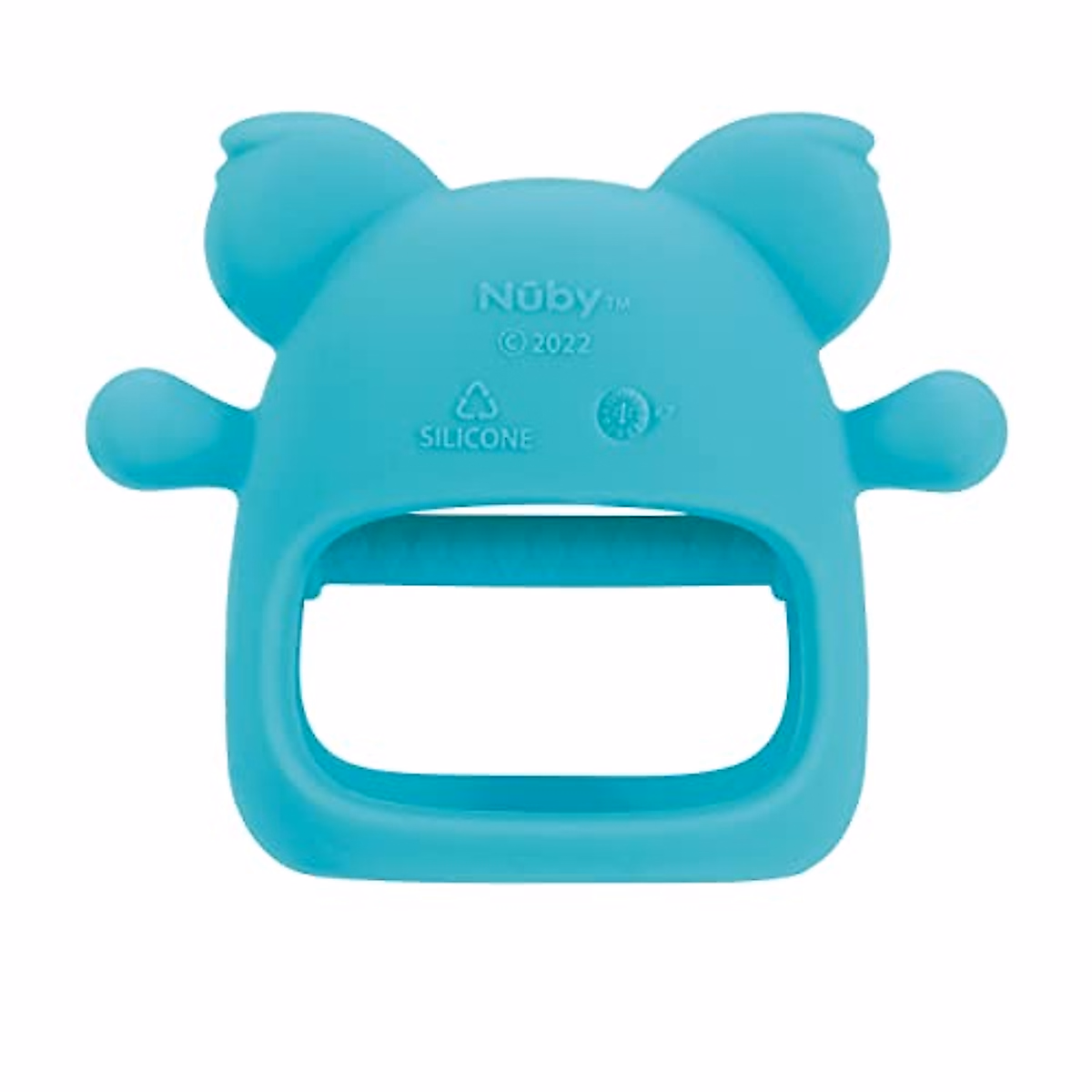 Nuby Silicone Wrist Teething Mitten - Baby Teether Ring - 3+ Months - Koala