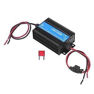 300W LED Boost MPPT Solar Charge Controller, 24V 36V 48V 60V 72V Solar Boost Charge Controller for Electric Vehicle, Solar Panel Battery Regulator for Lead Acid, Lithium Batteries
