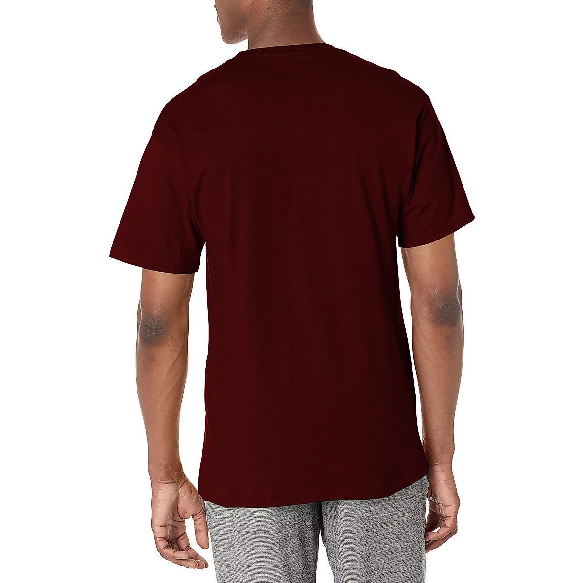 Champion Mens Classic T-shirt, Everyday Tee For Men, Comfortable Soft (Reg. Or Big & Tall), Maroon, X-Large US